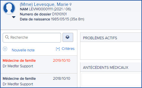 Saving a Clinical Note