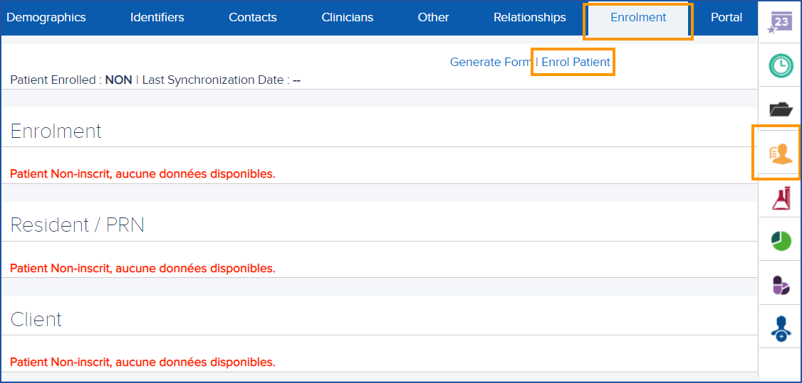 Enrolling a Patient with the RAMQ From MYLE