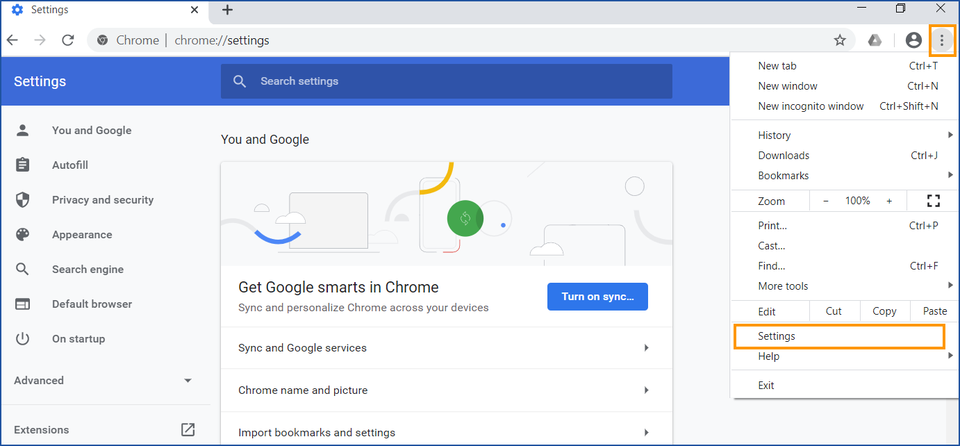 Configuring your Web Browser