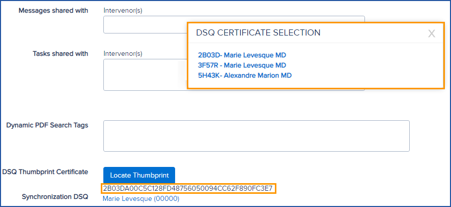 Synchronizing your DSQ Certificate Renewal